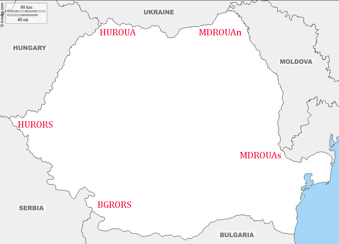 Romania – Barry's Borderpoints