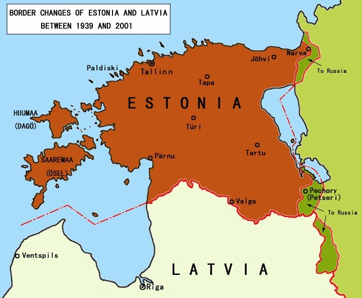 Estonia – Barry's Borderpoints