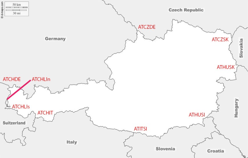 Austria – Barry's Borderpoints