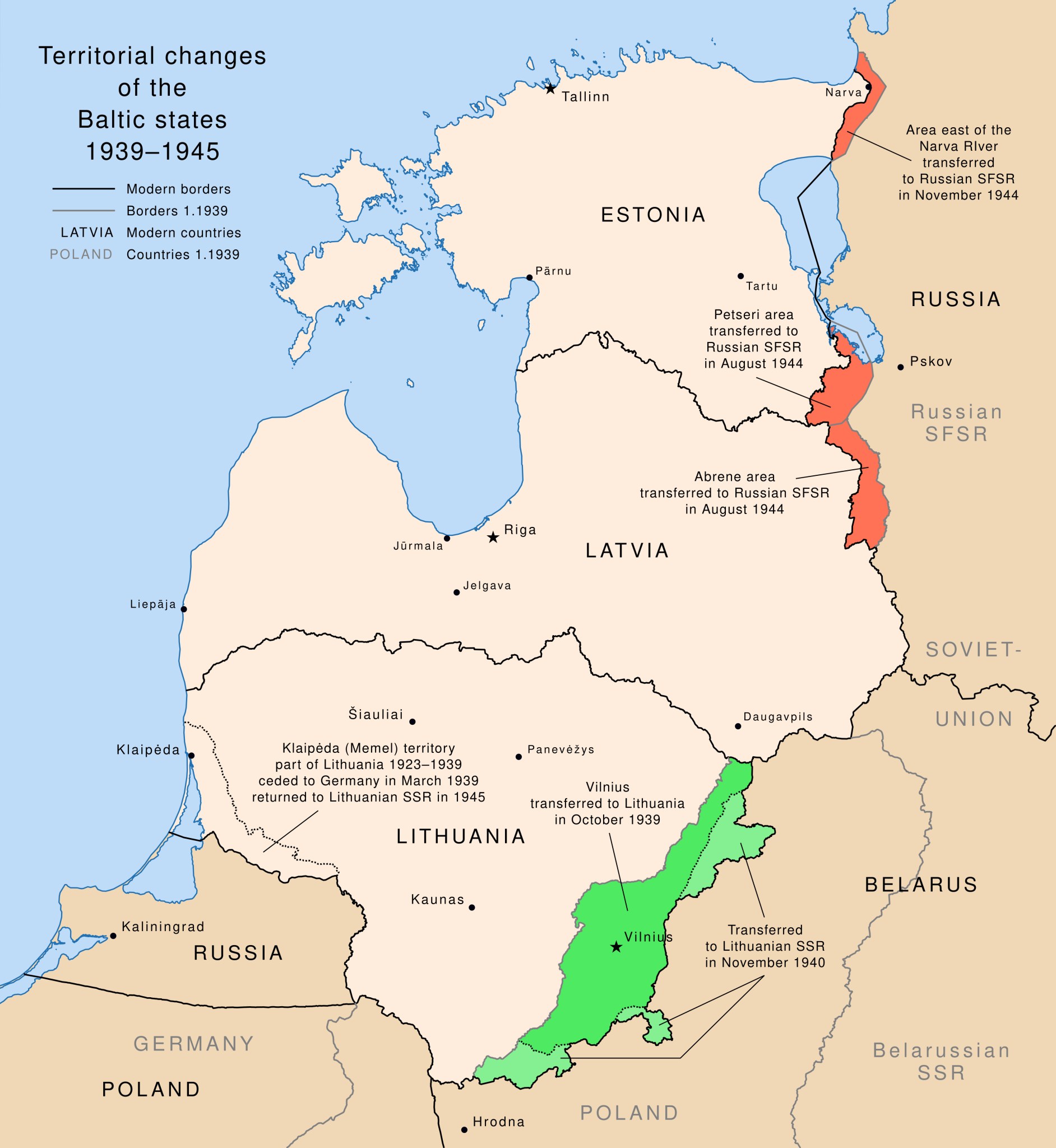 Lithuania – Barry's Borderpoints
