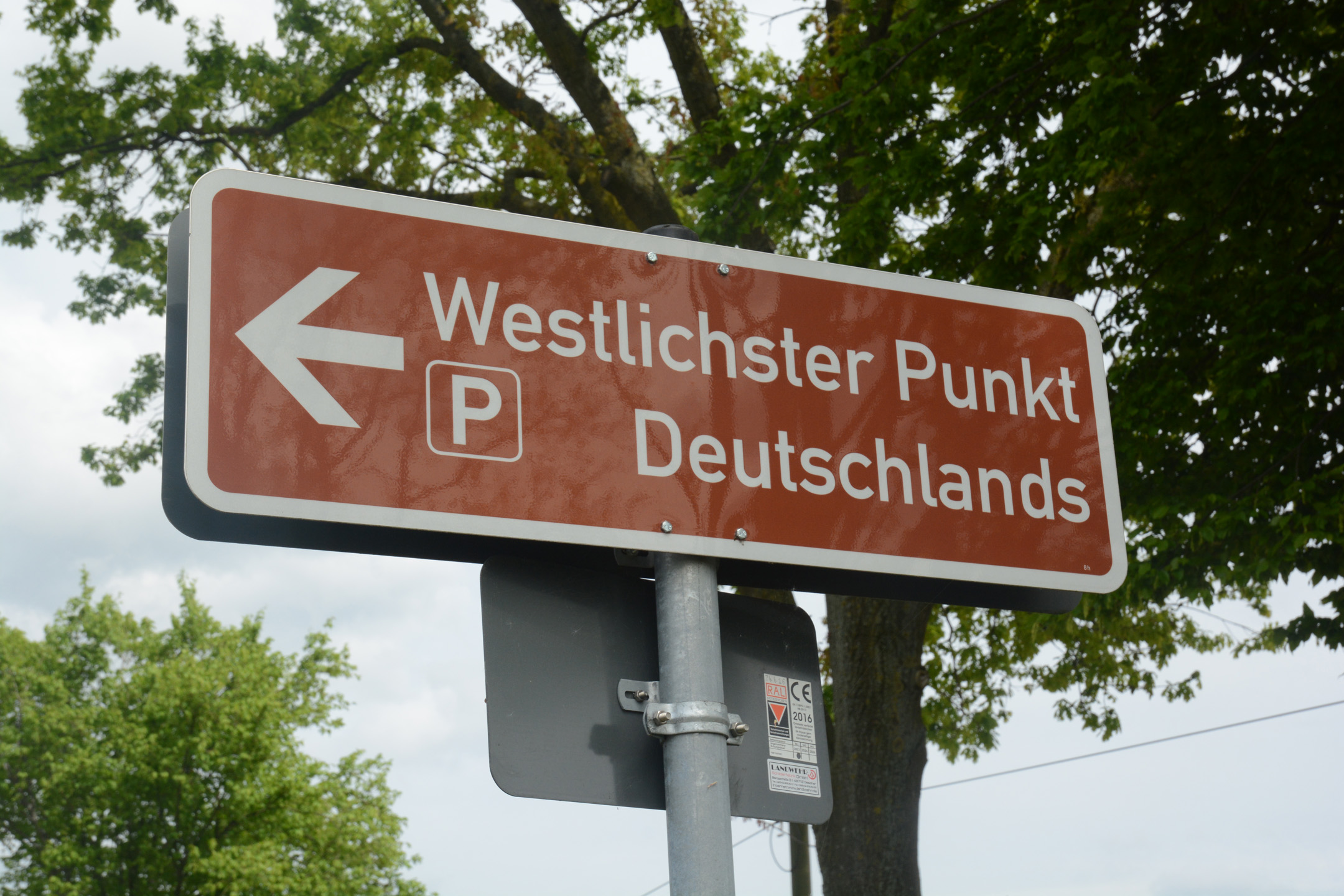 Germany – Westernmost point – Barry's Borderpoints