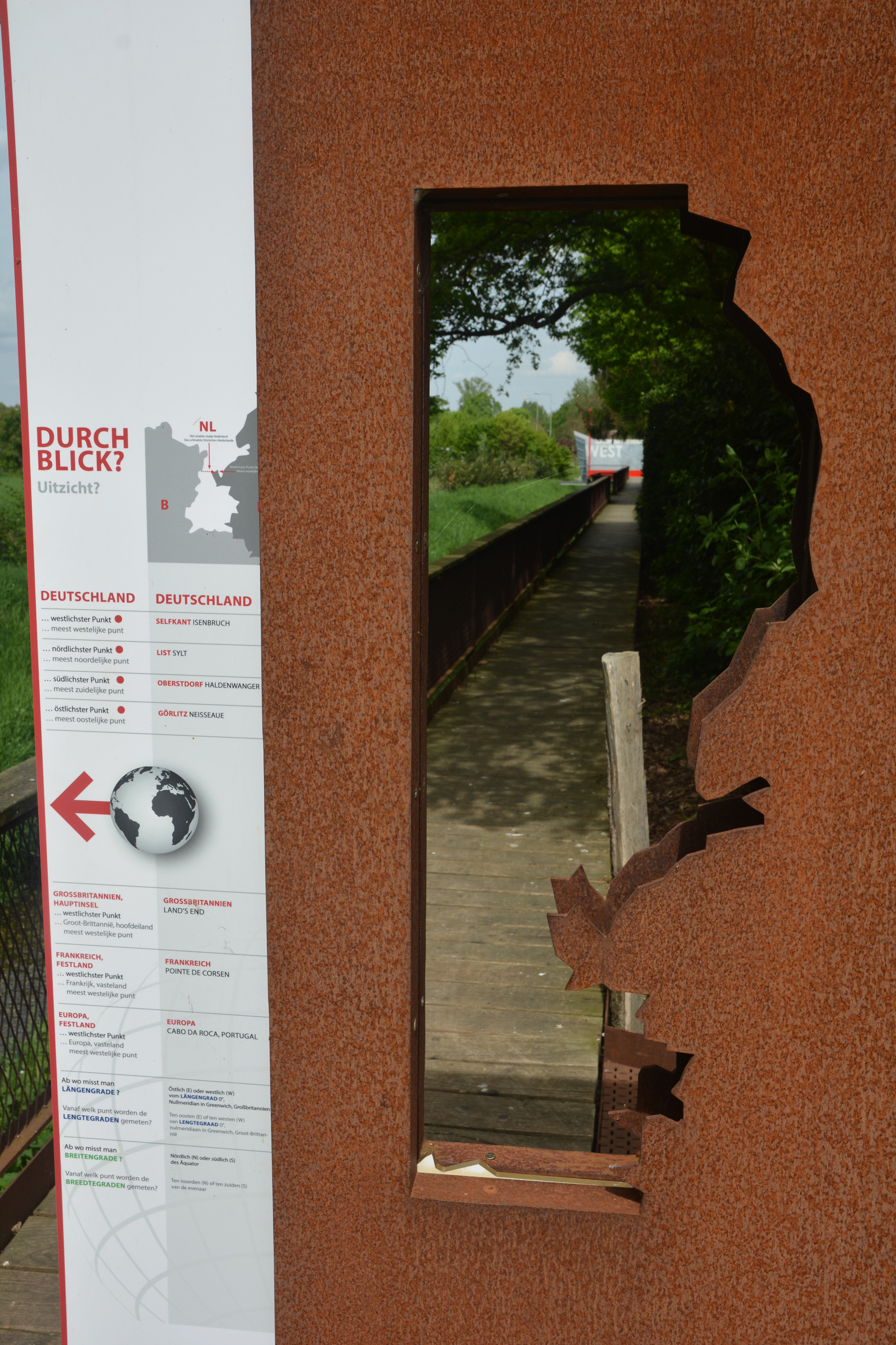 Germany – Westernmost point – Barry's Borderpoints