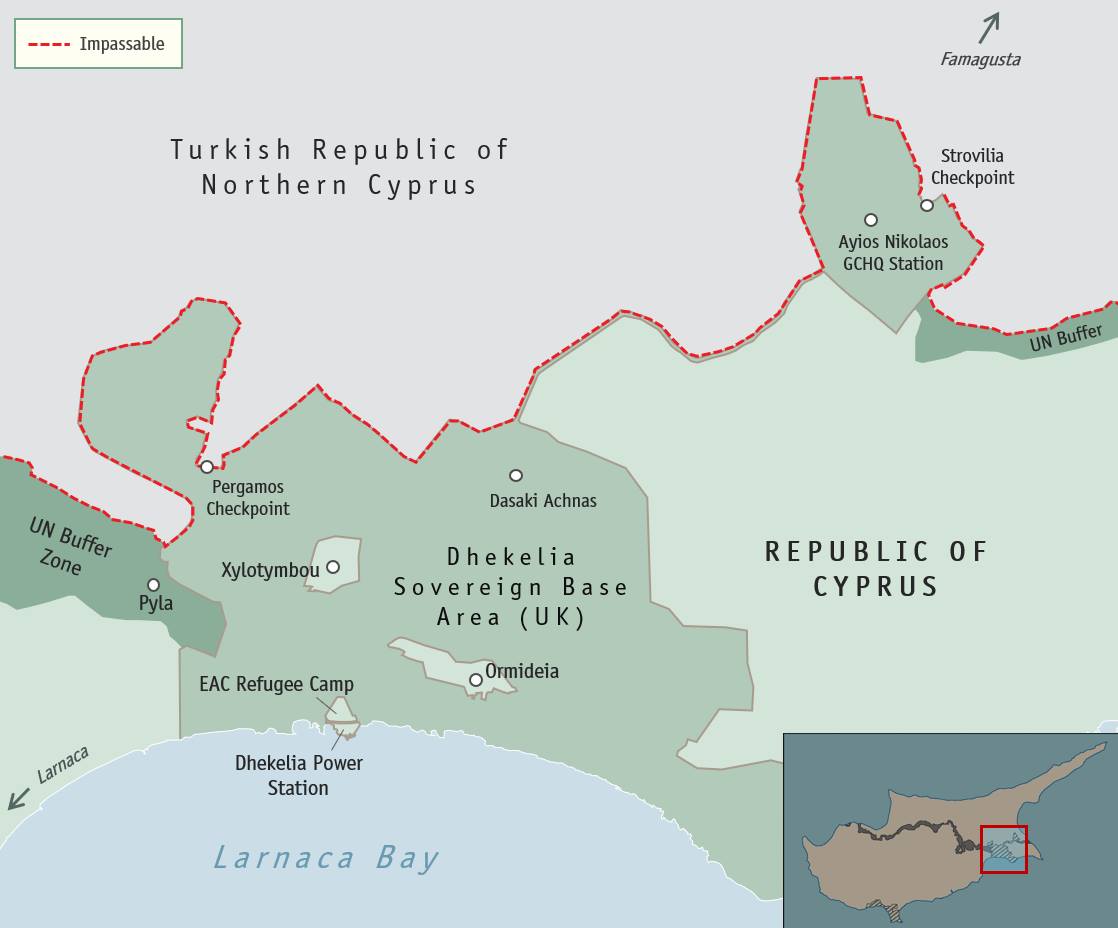 Cyprus – Barry's Borderpoints