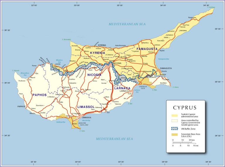 Cyprus – Barry's Borderpoints