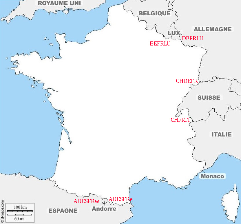 France – Barry's Borderpoints