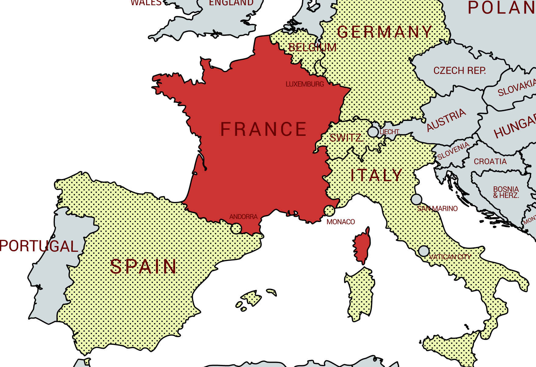 France – Barry's Borderpoints