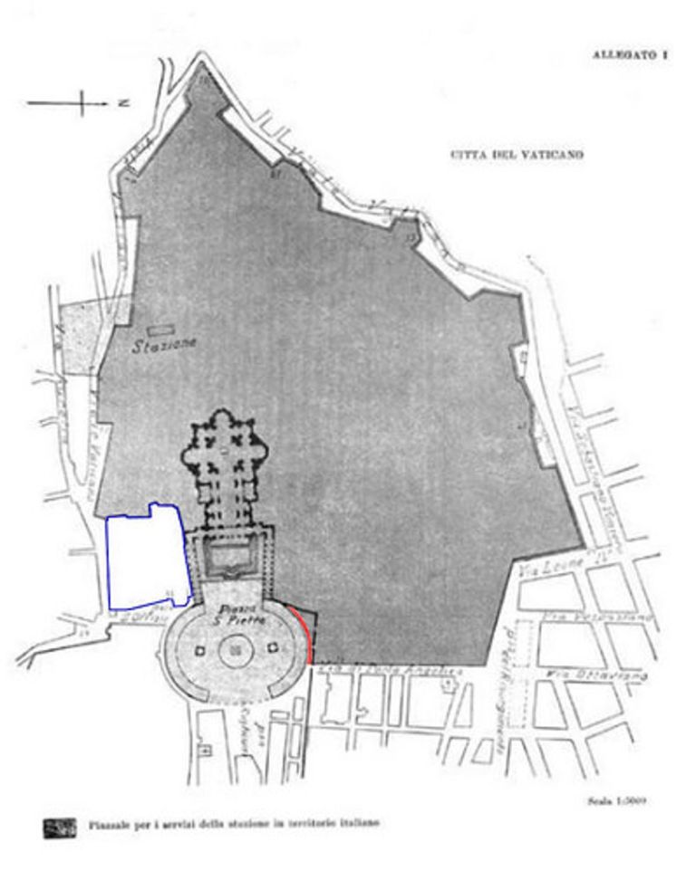 Vatican – a city state and enclave – Barry's Borderpoints