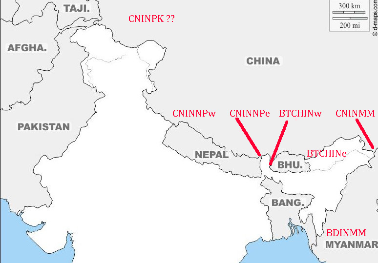 India – Barry's Borderpoints