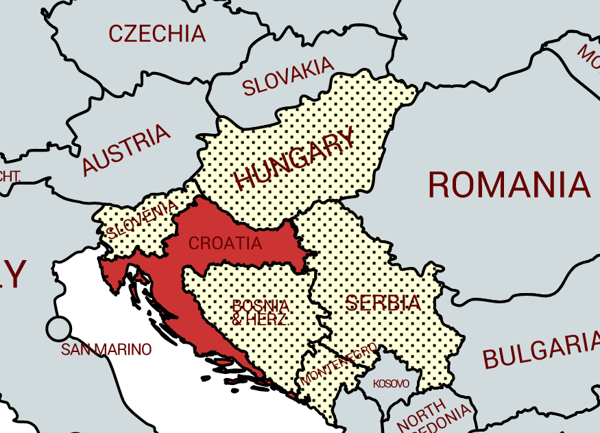 Croatia – Barry's Borderpoints