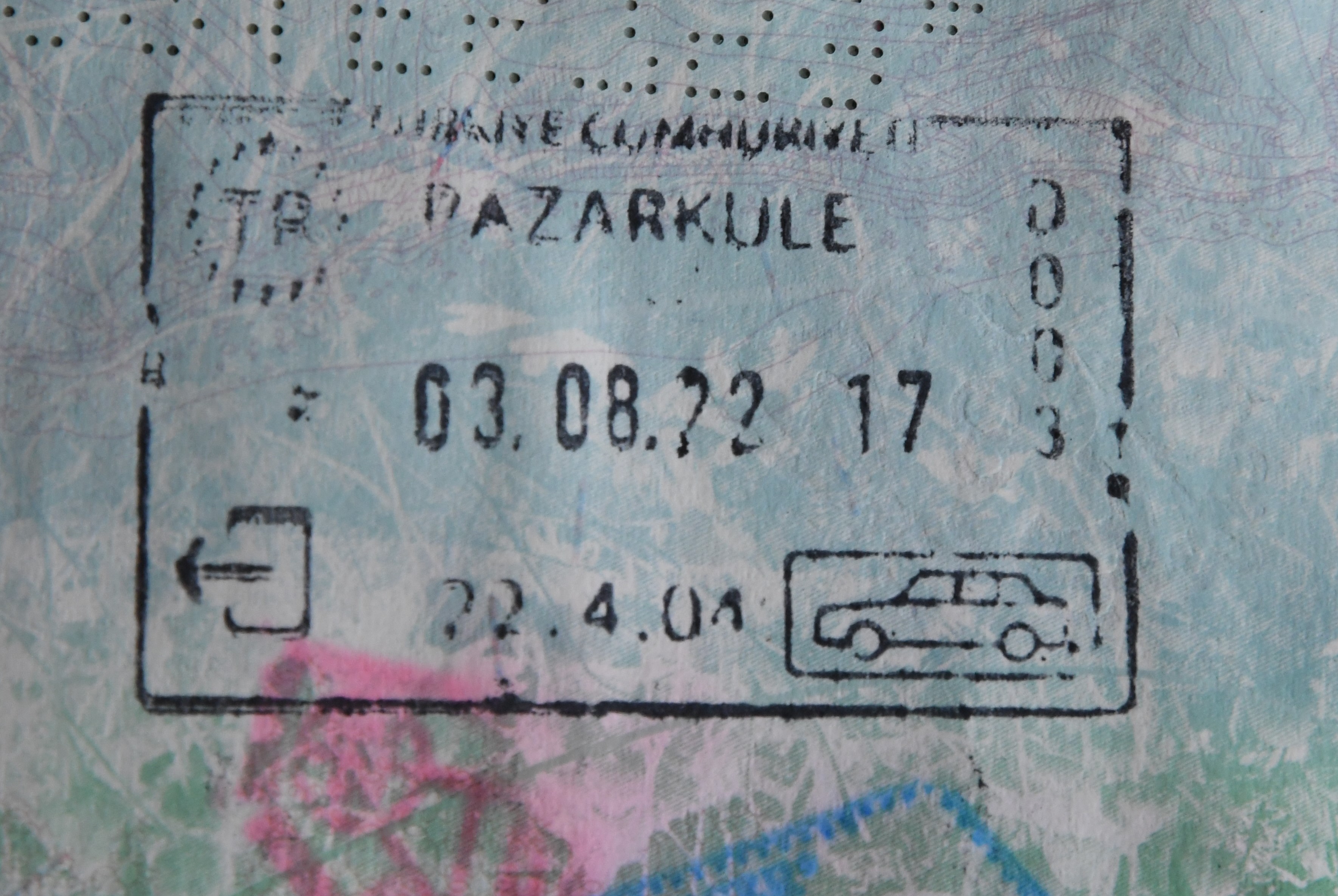 Turkey – Barry's Borderpoints