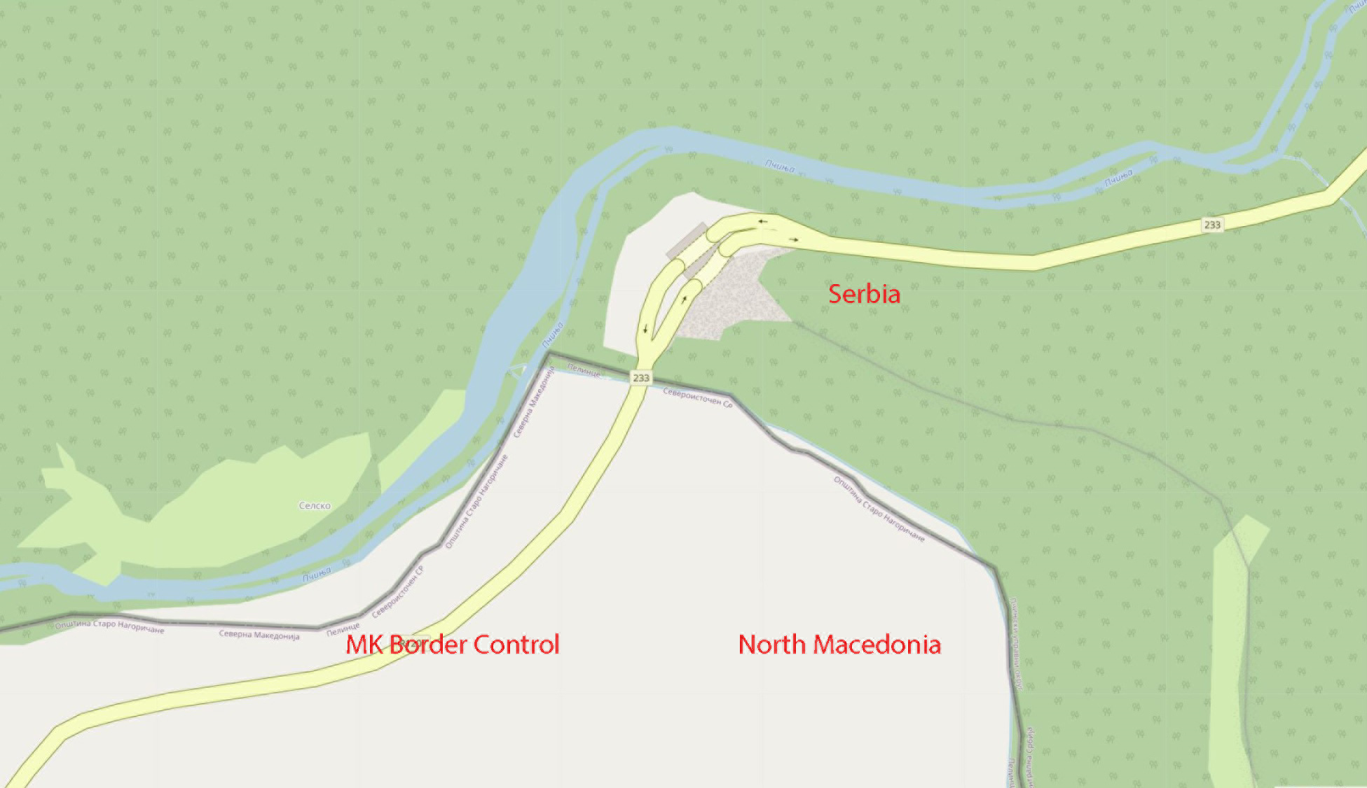 Prohor Pčinjski -Pelince Border Crossing – Barry's Borderpoints
