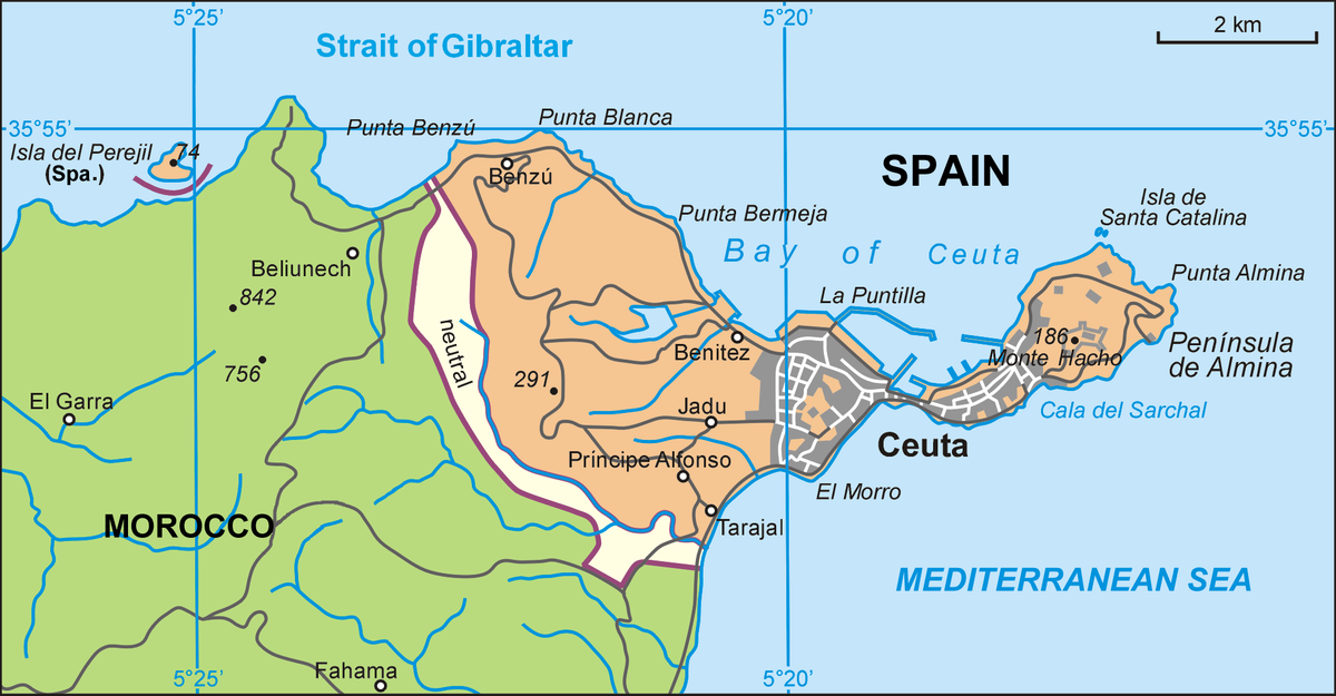 Ceuta – Barry's Borderpoints