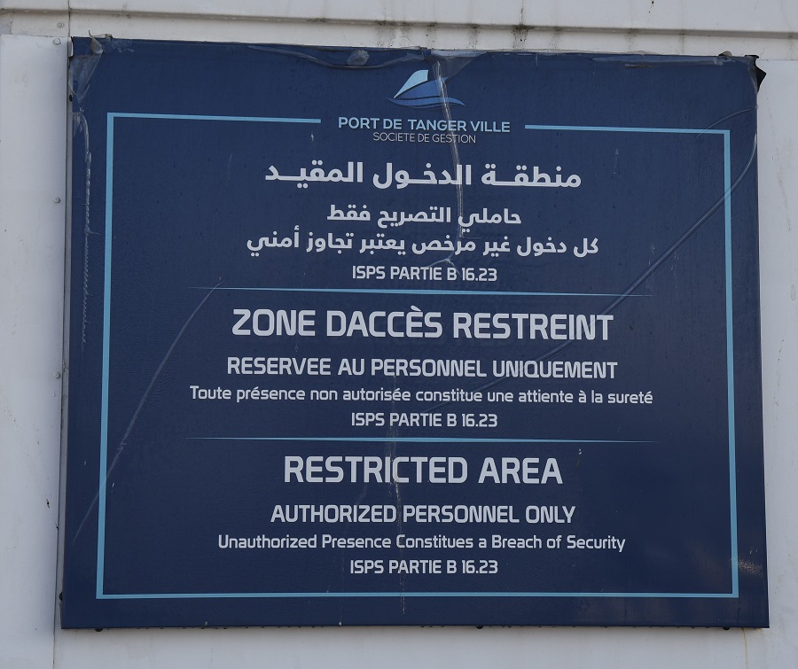 Tangier Port – Barry's Borderpoints