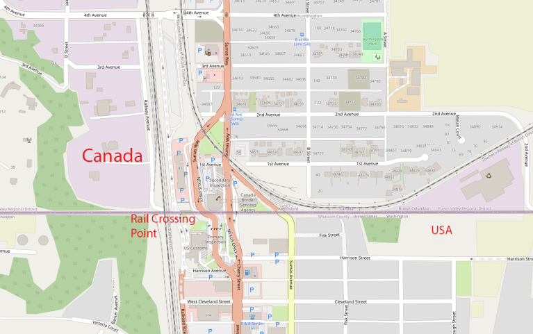 Abbotsford – Sumas Border Crossing – Barry's Borderpoints