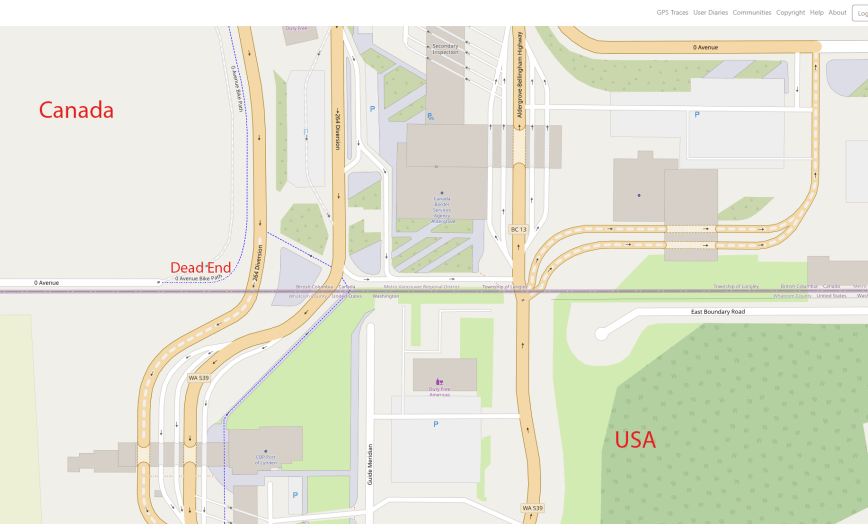 0 Avenue (Zero Avenue) – Barry's Borderpoints