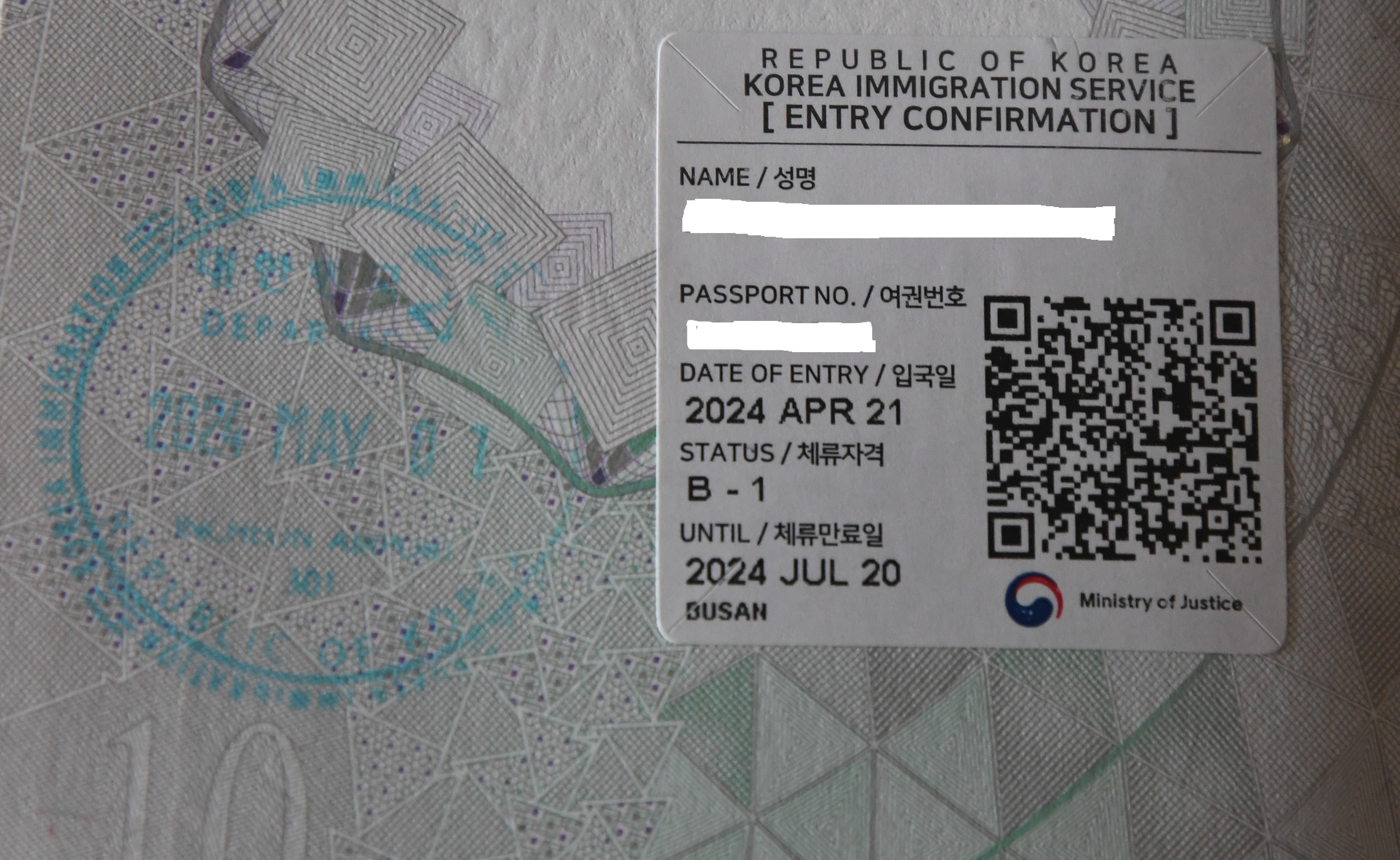 South Korea – Barry's Borderpoints