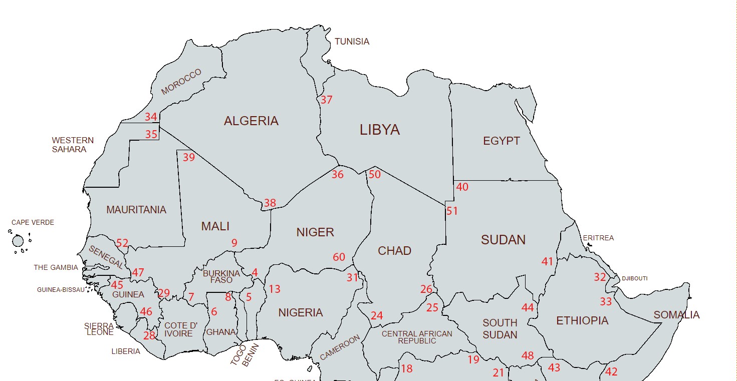 African Tripoints – Barry's Borderpoints