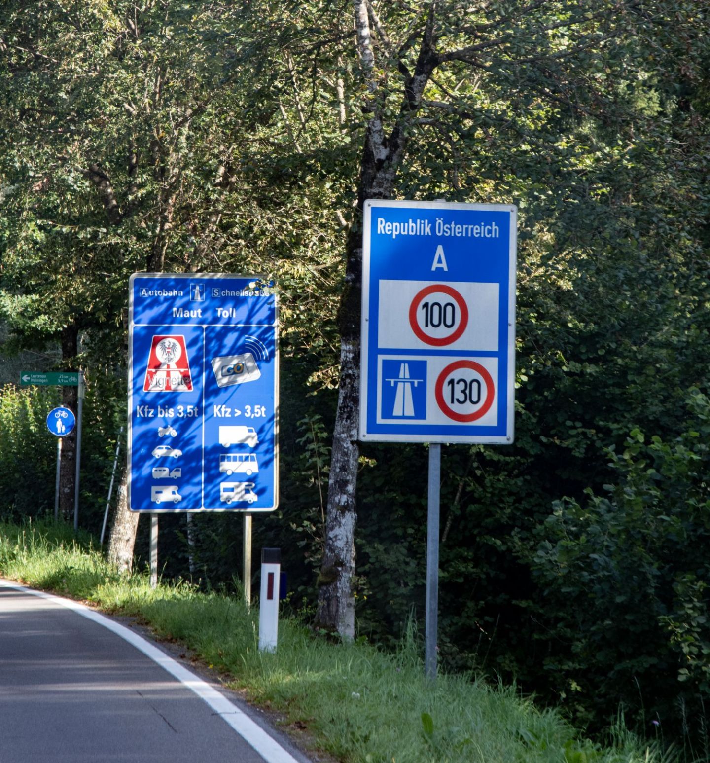 Bangs (AT) – Lienz (CH) border crossing – Barry's Borderpoints